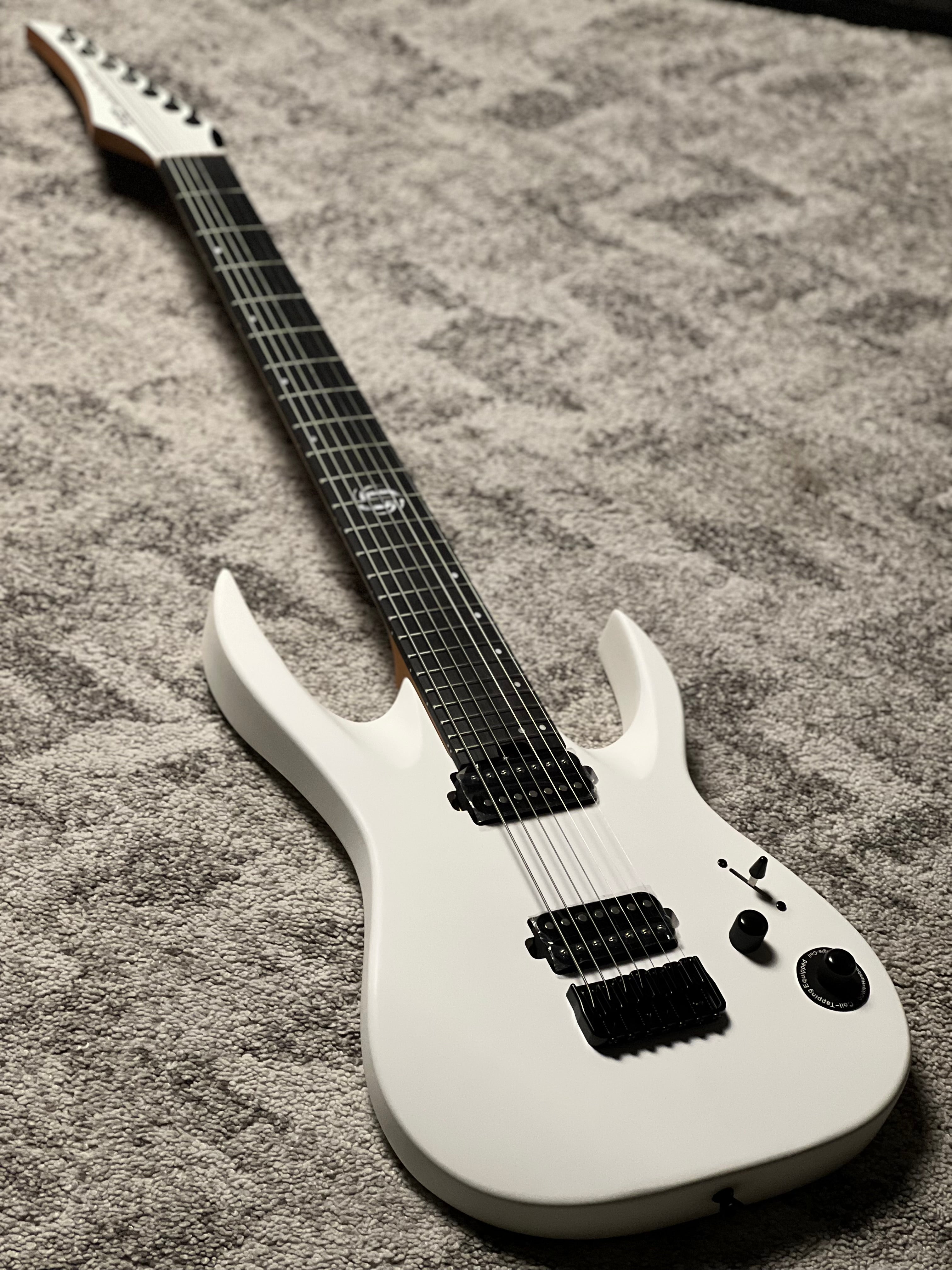 SQOE SEIB7S 7 WH String in White – nafiriguitar.com
