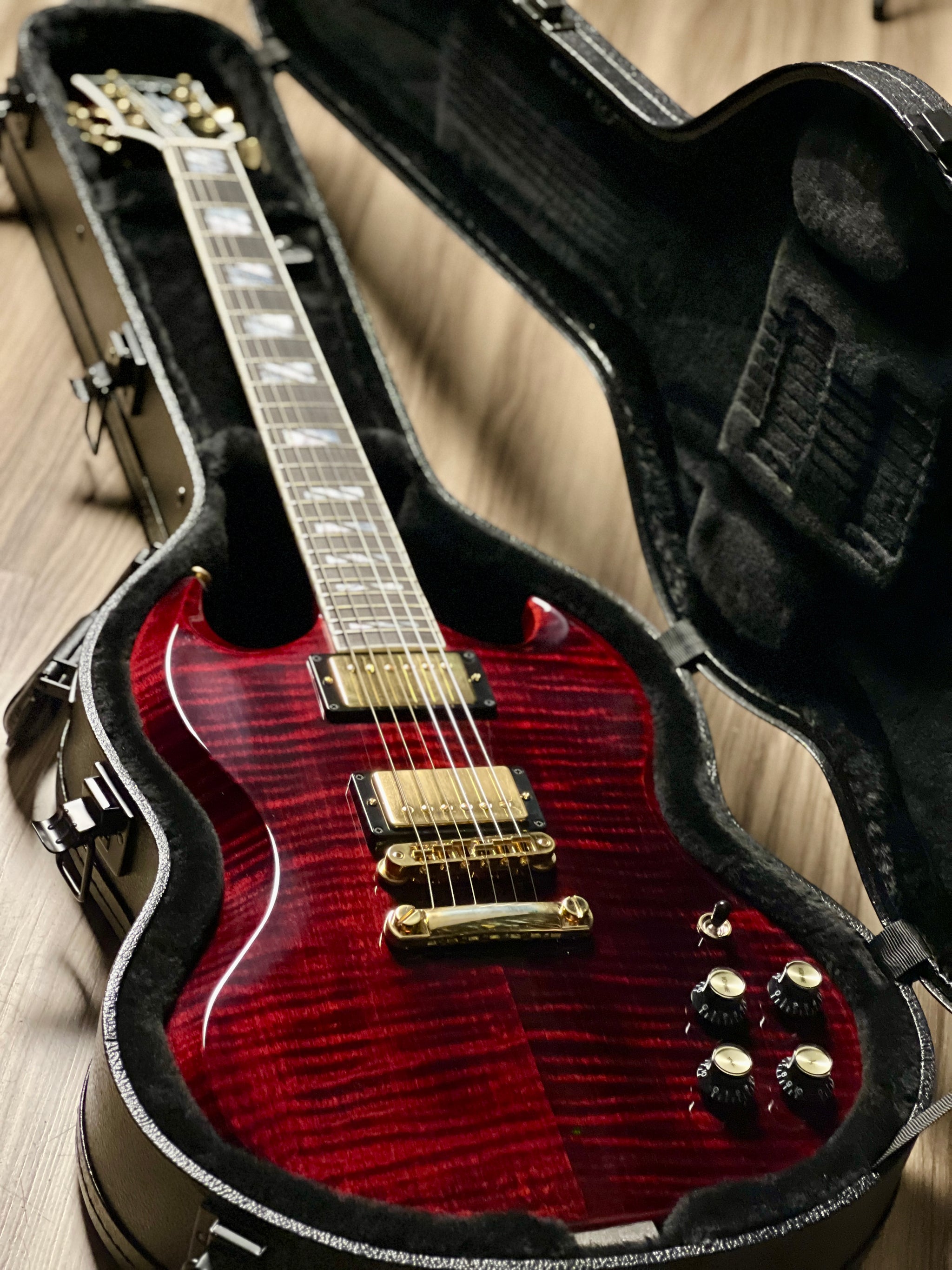 Gibson SG Supreme Wine Red 202640190 – nafiriguitar.com