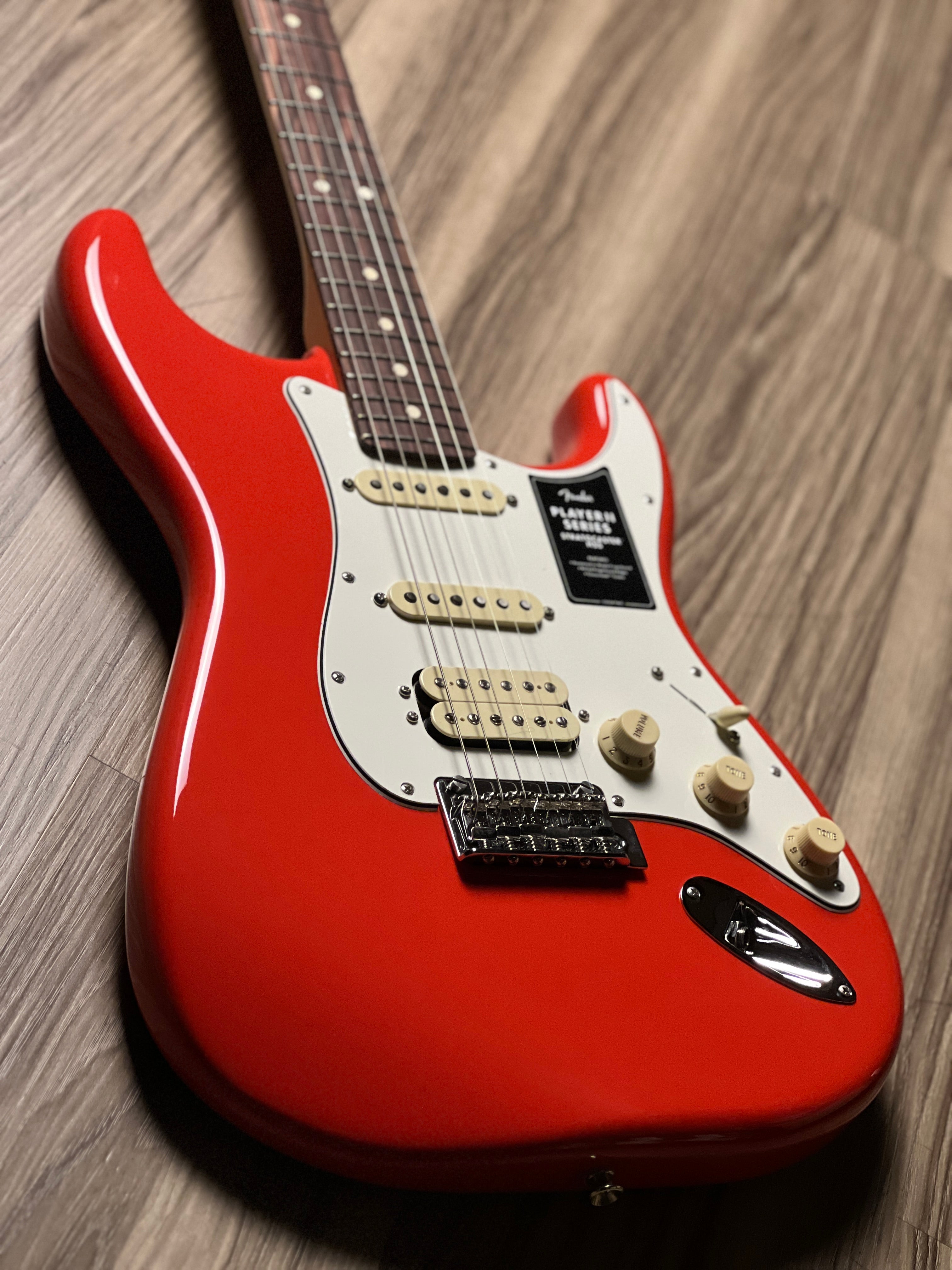 Fender Player II Stratocaster HSS With RW FB In Coral Red ...