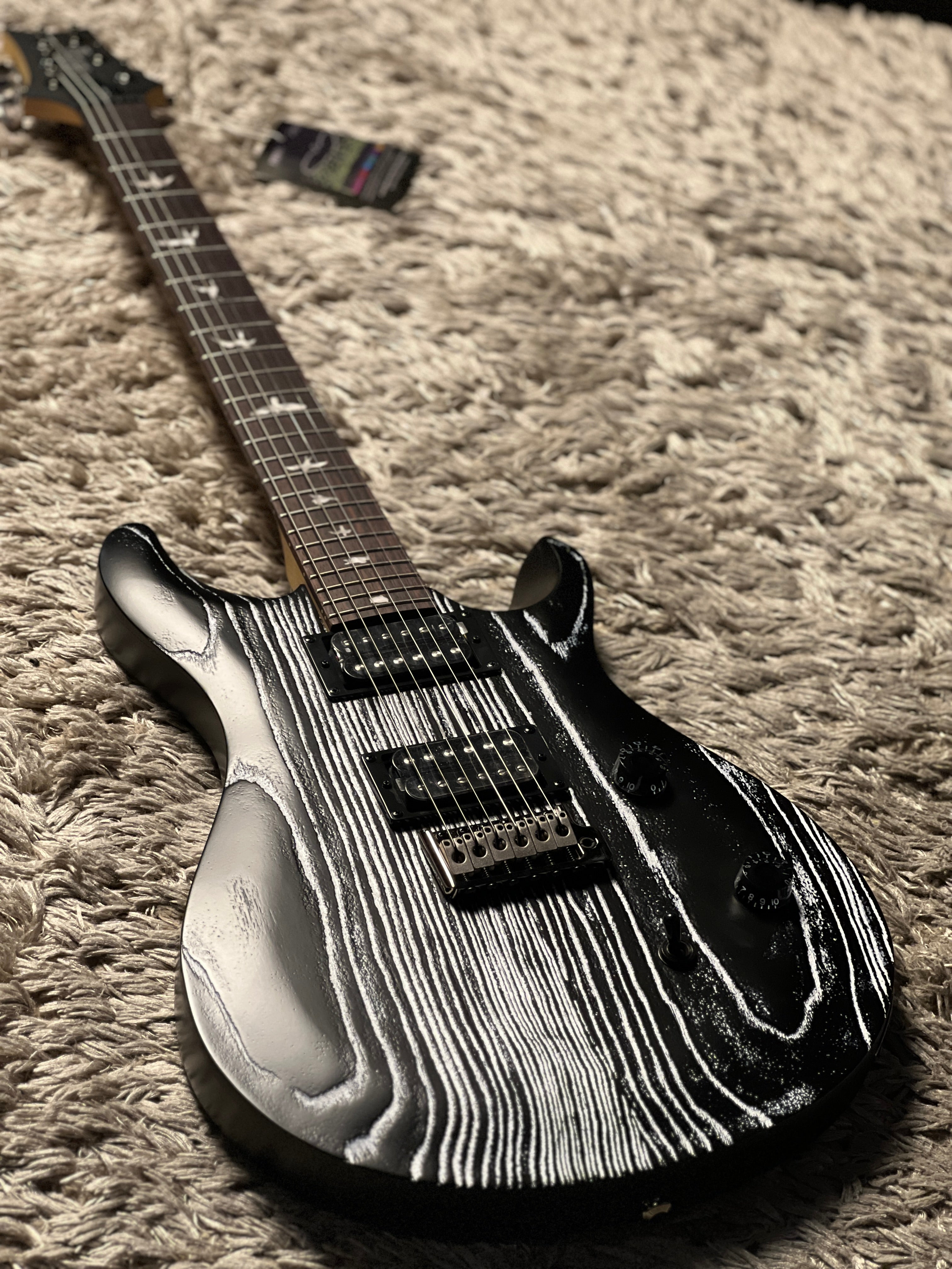 PRS SE CE24 Sandblasted Limited Edition In White – nafiriguitar.com