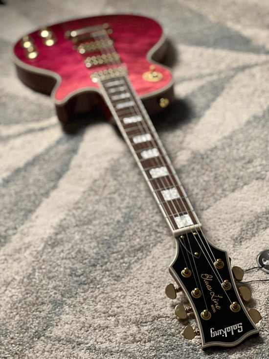 Soloking SLC60 T3 QM with 5A Quilt Top in Magenta Surf ML2025080026 ...