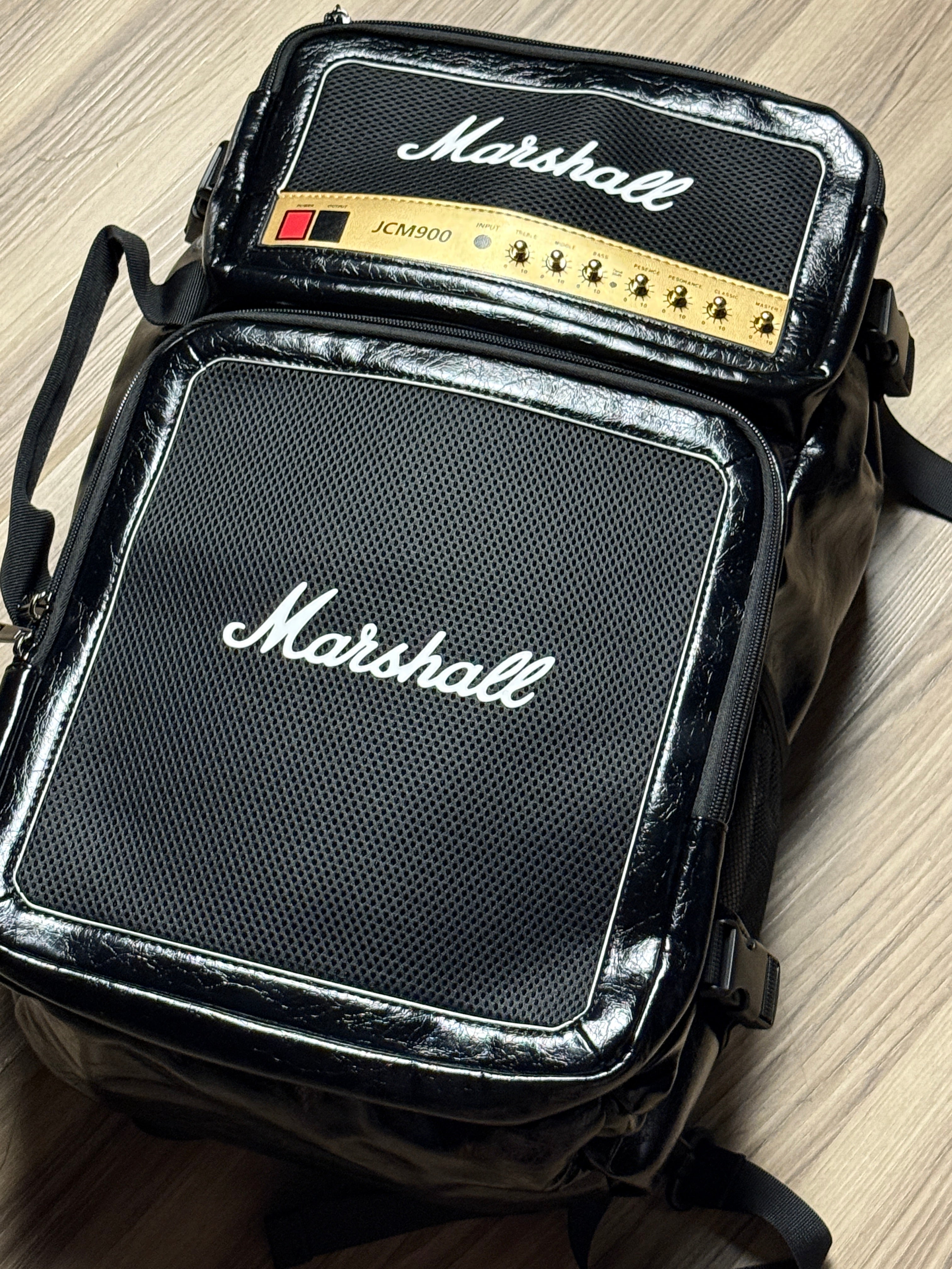 MOD Case Marshall JCM900 Backpack in Black Leather – nafiriguitar.com