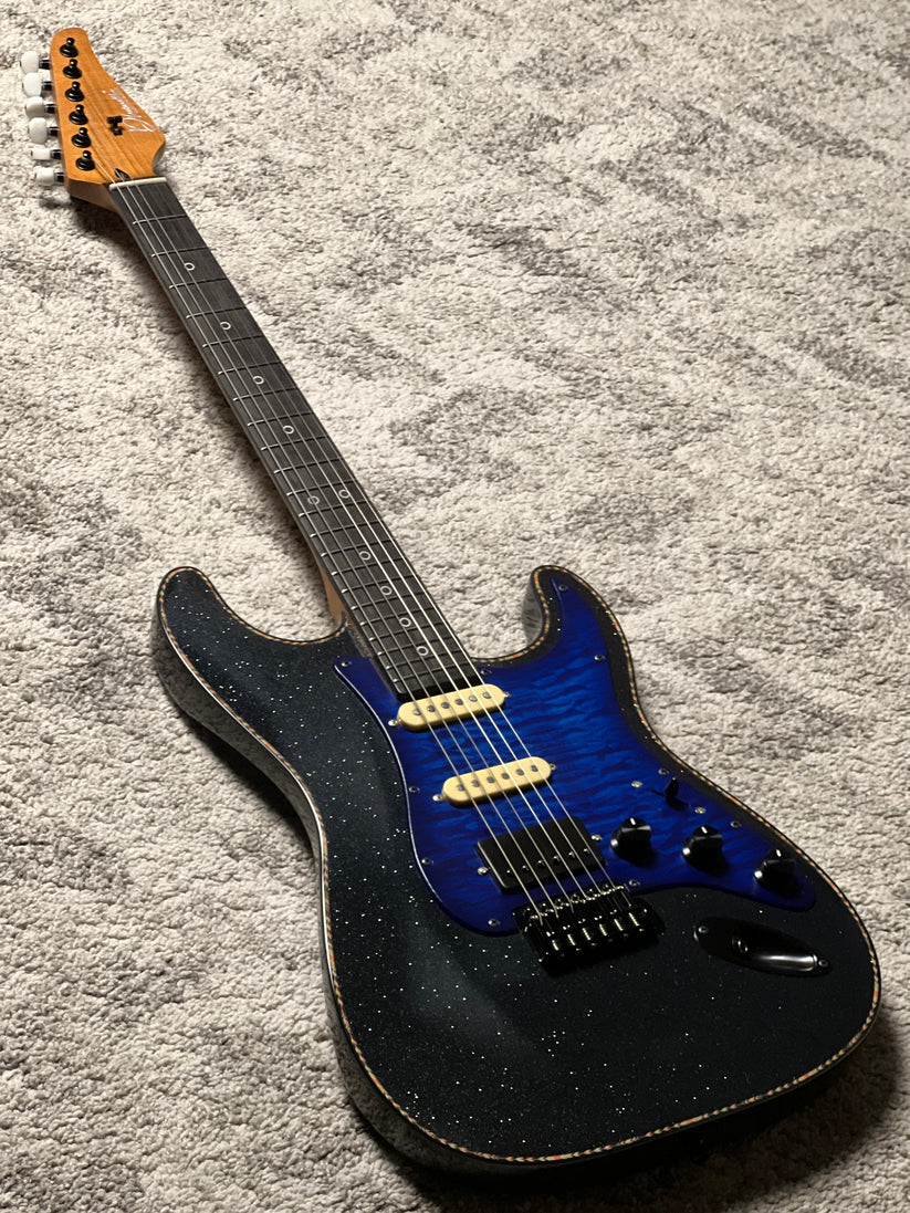 Dhatarattha Custom DST HSS in Starry Night Black with Rosewood FB ...
