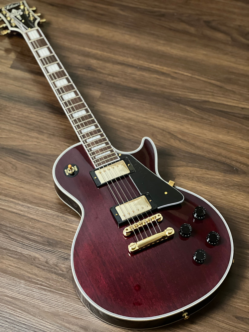 Tokai Love Rock LC-142 WR Vintage Series Japan in Wine Red S/N 2349127 ...