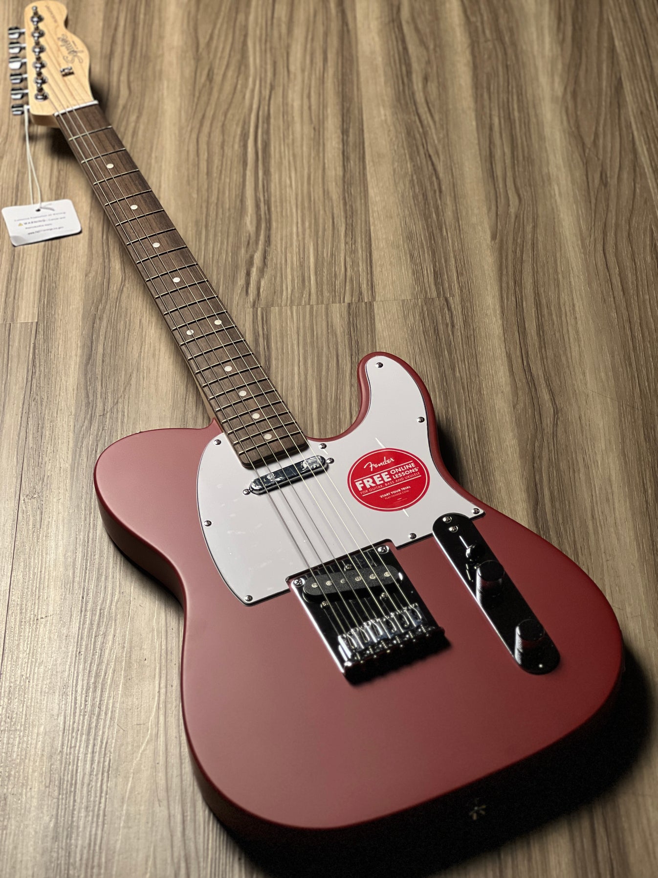 Squier Debut Series Telecaster with Laurel FB in Dakota Red ...