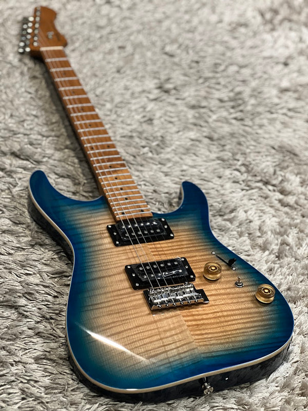 SQOE SEIB650 HH Roasted Maple Series in Natural Blue Burst ...