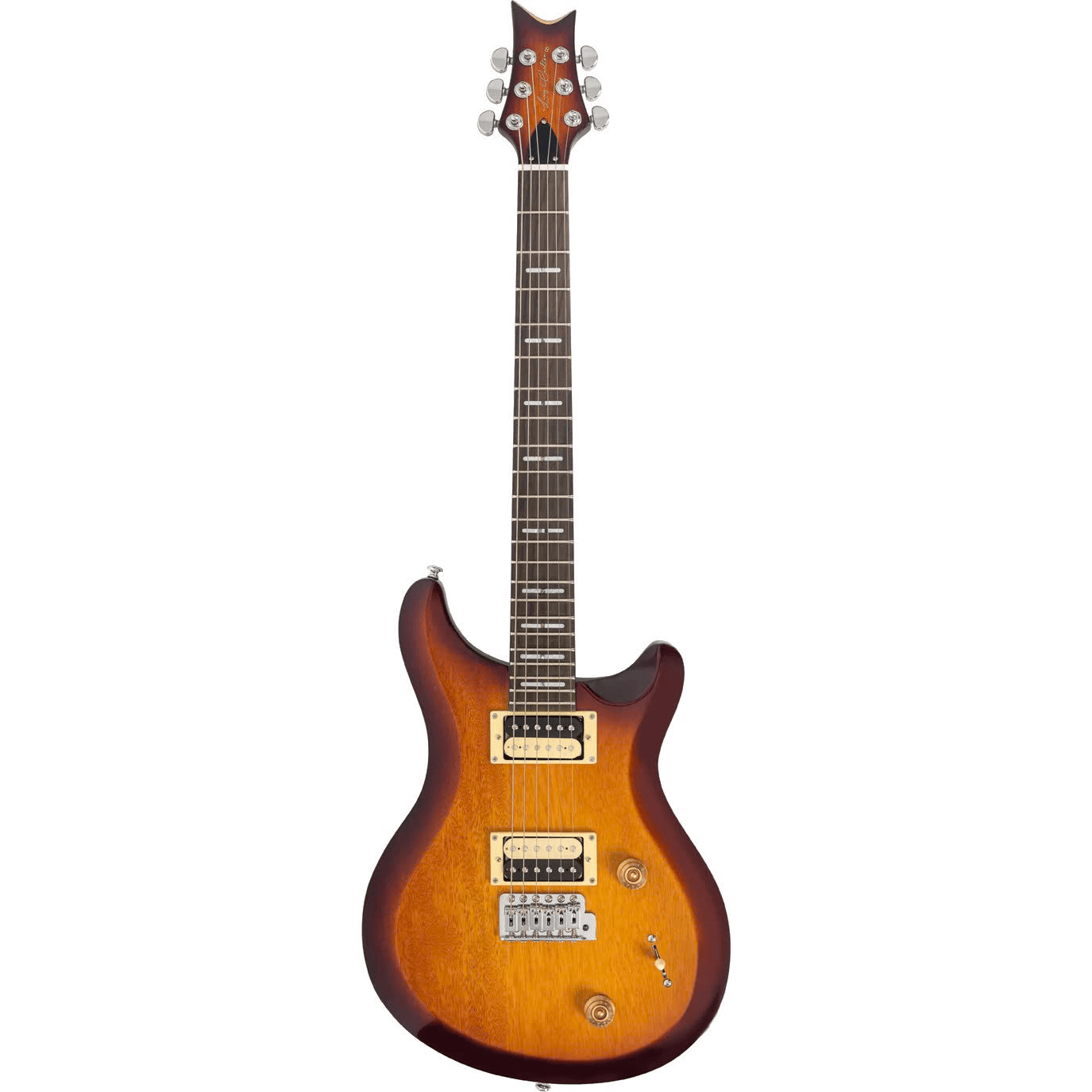 Sire Larry Carlton Q3 HH Mahogany 3way Gold Speed Knob in Tobacco Sunb ...