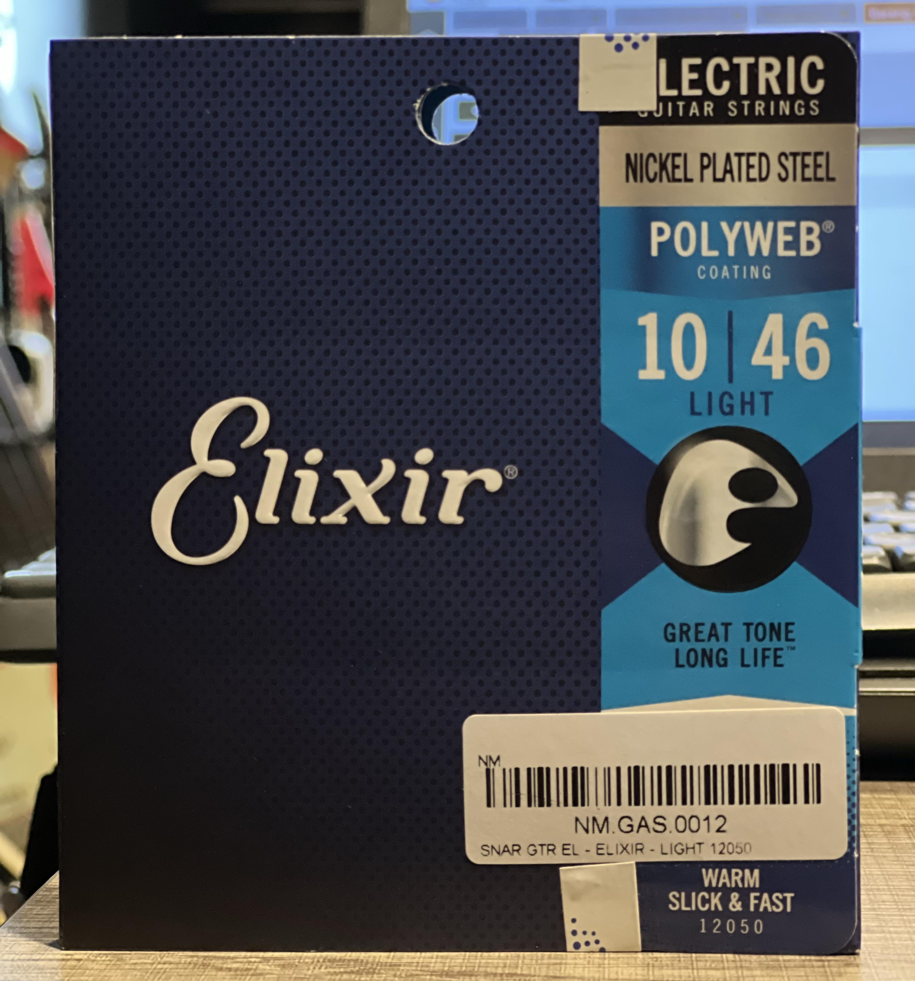 Elixir 12050 Polyweb Electric Guitar Strings Light – nafiriguitar.com