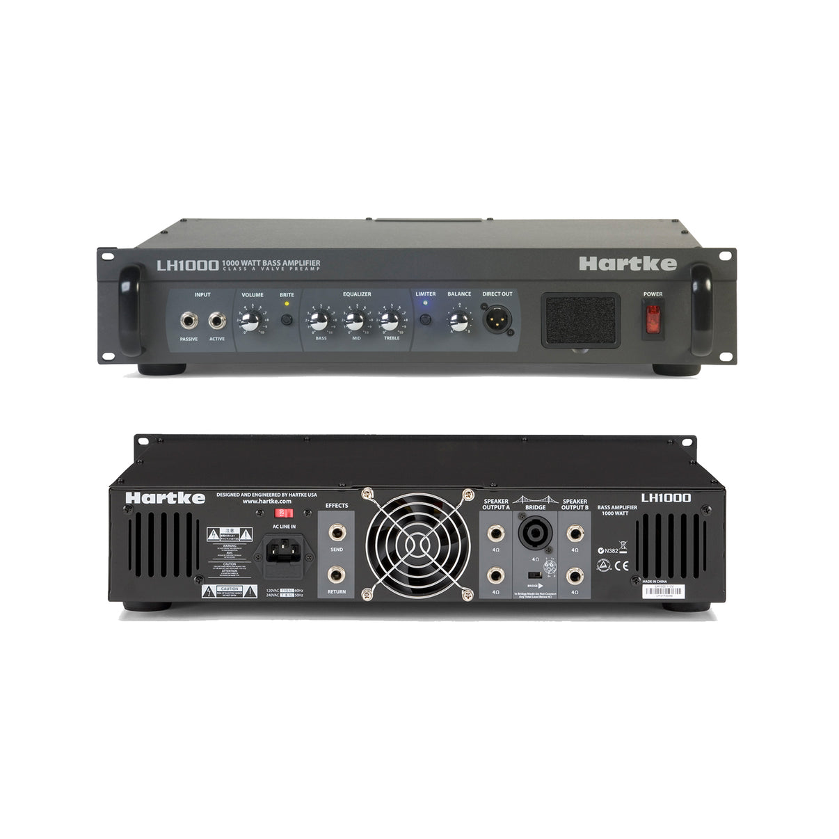 Hartke LH1000 1000-watt Bass Head – nafiriguitar.com
