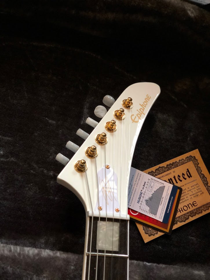 Epiphone Lzzy Hale Explorer - Alpine White – nafiriguitar.com