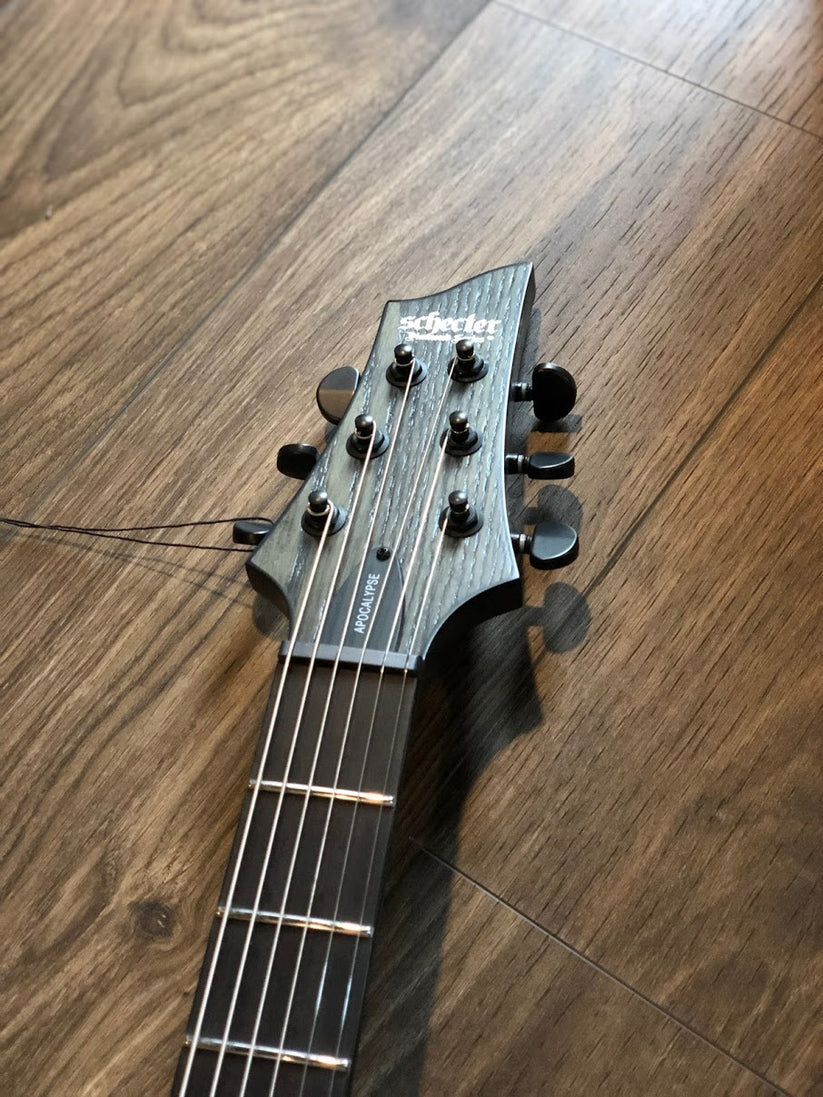Schecter C-1 EX Apocalypse in Rust Grey – nafiriguitar.com