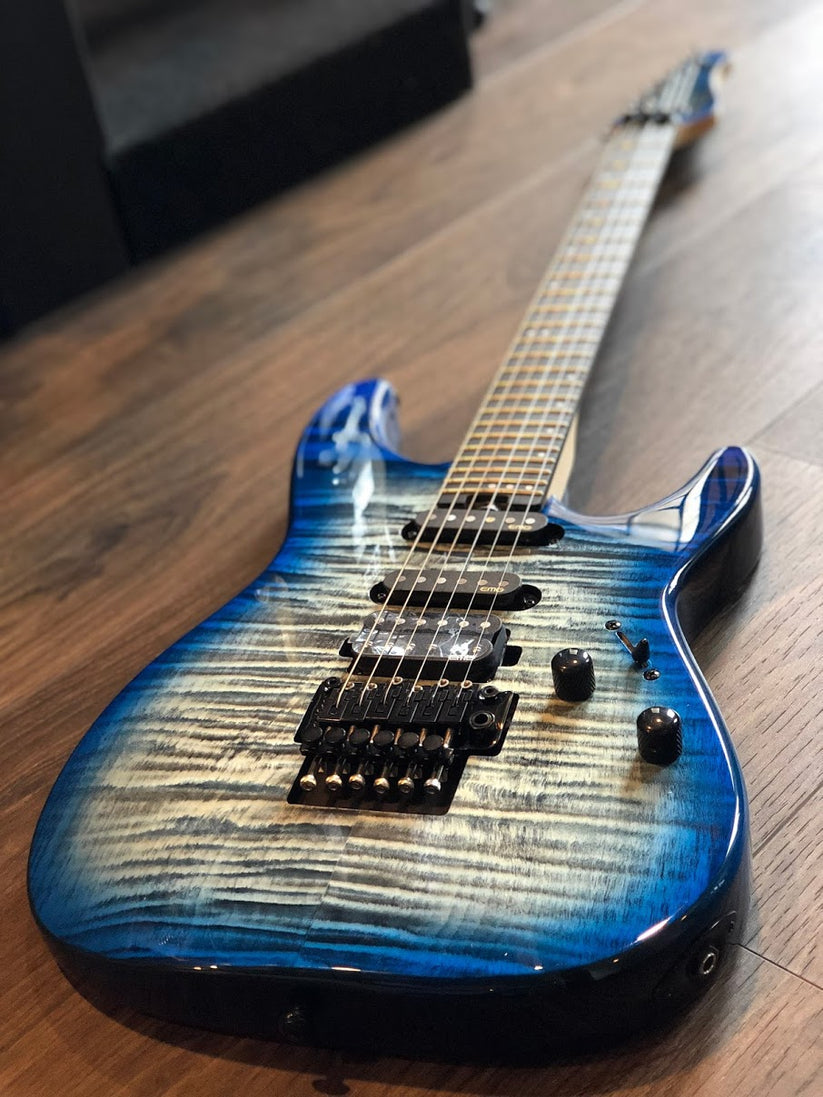 Schecter Sun Valley SS FR III in Sky Blue Burst – nafiriguitar.com
