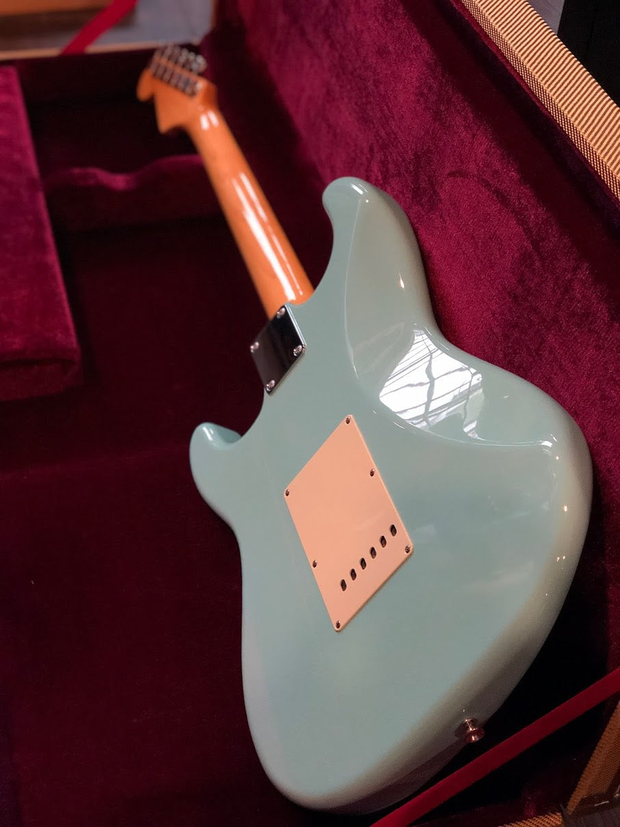 Tokai TST-96 SOB/R Goldstar Sound Japan in Sonic Blue with Matching He ...