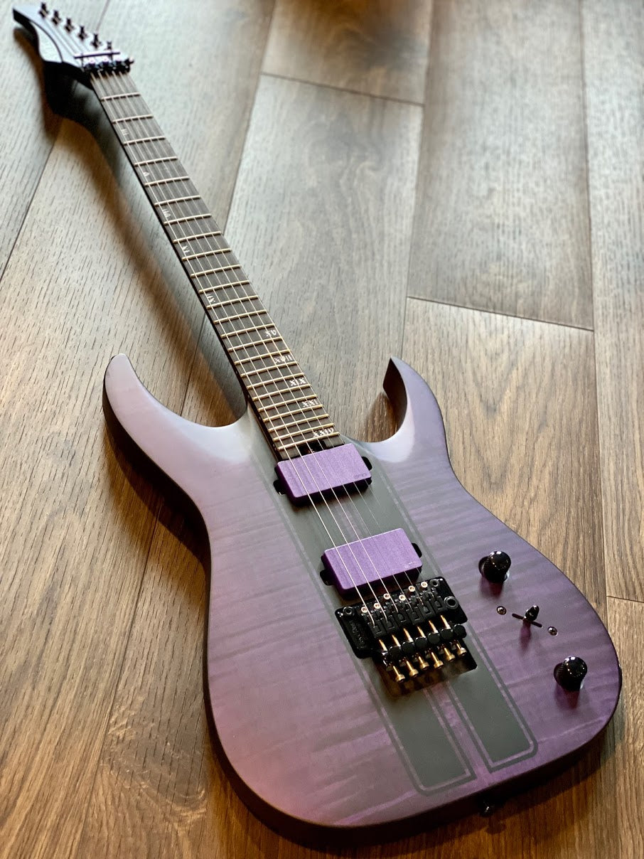 Schecter Banshee GT-6 FR In Satin Trans Purple – nafiriguitar.com
