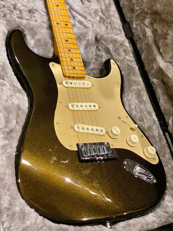 Fender American Ultra Stratocaster - Texas Tea with Maple Fingerboard ...