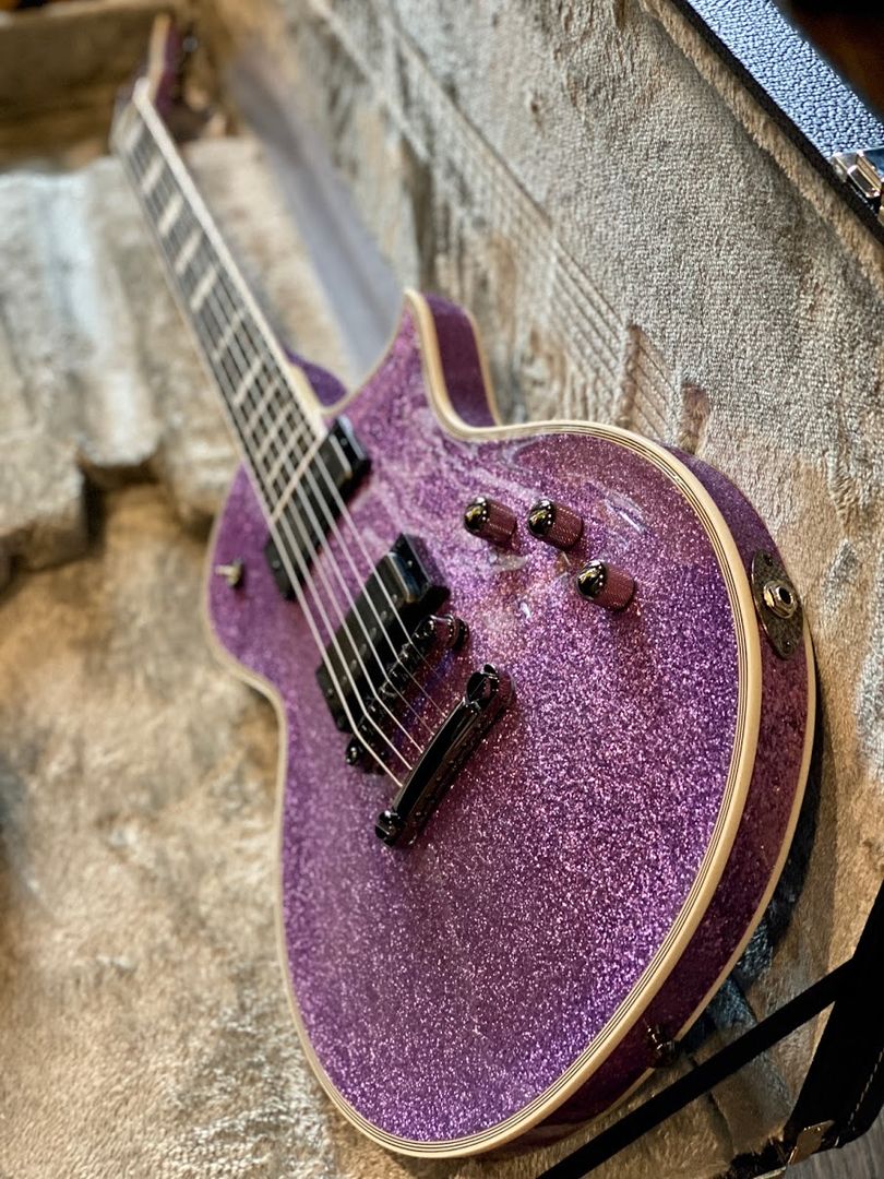 ESP E-II Eclipse EC-DB in Purple Sparkle – nafiriguitar.com