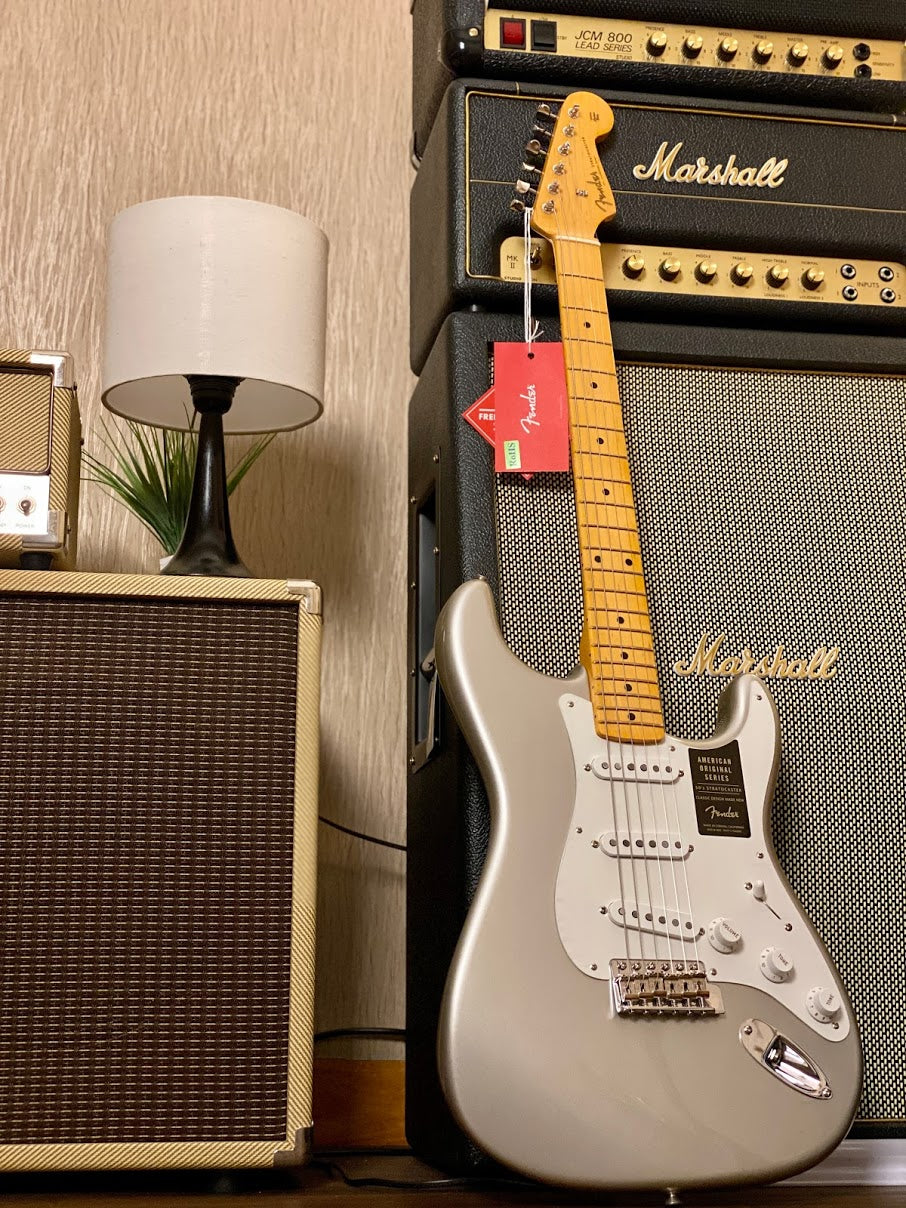 Fender American Original 50s Stratocaster - Inca Silver – nafiriguitar.com