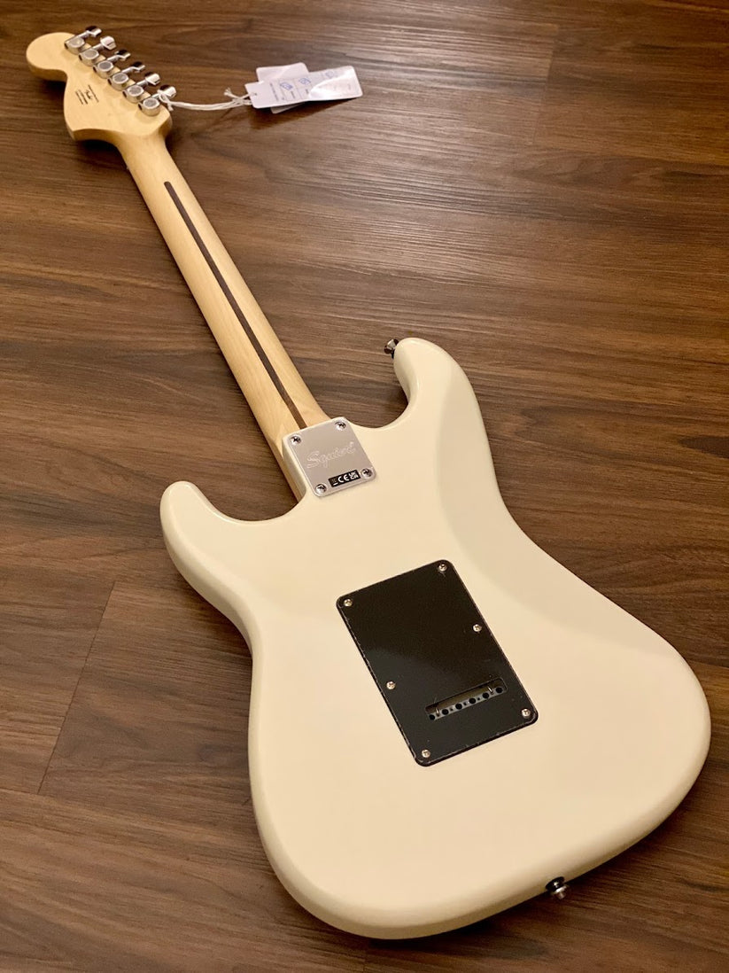 Squier Affinity Series HH Stratocaster with Laurel FB in Olympic White ...