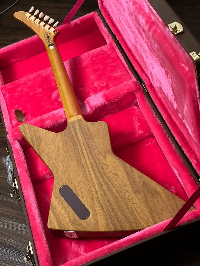 Epiphone 1958 Korina Explorer in Aged Natural (White Pickguard, Incl ...