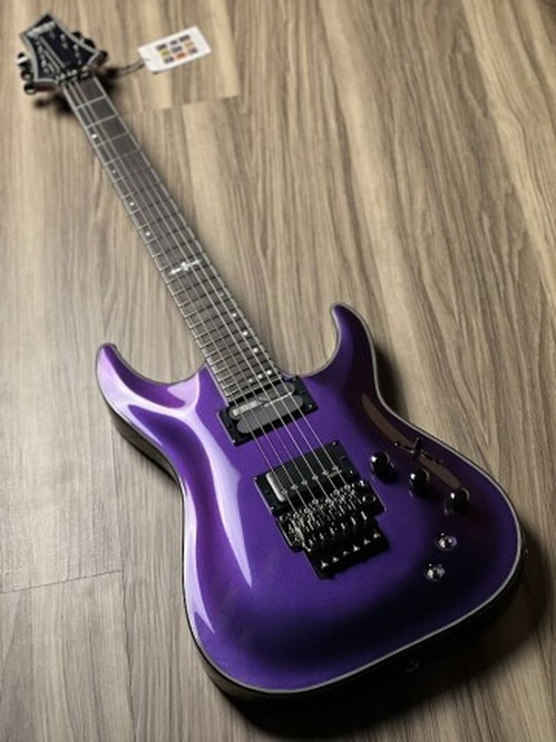 Schecter Hellraiser Hybrid C-1 FR S UV in Ultra Violet – nafiriguitar.com