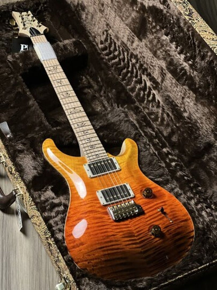 PRS Wood Library Custom 24 Orange Fade – nafiriguitar.com