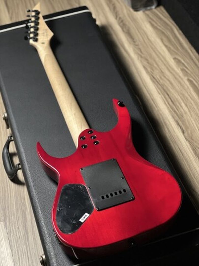 Solar SB4.6FRFBR-E in Flame Blood Red – nafiriguitar.com