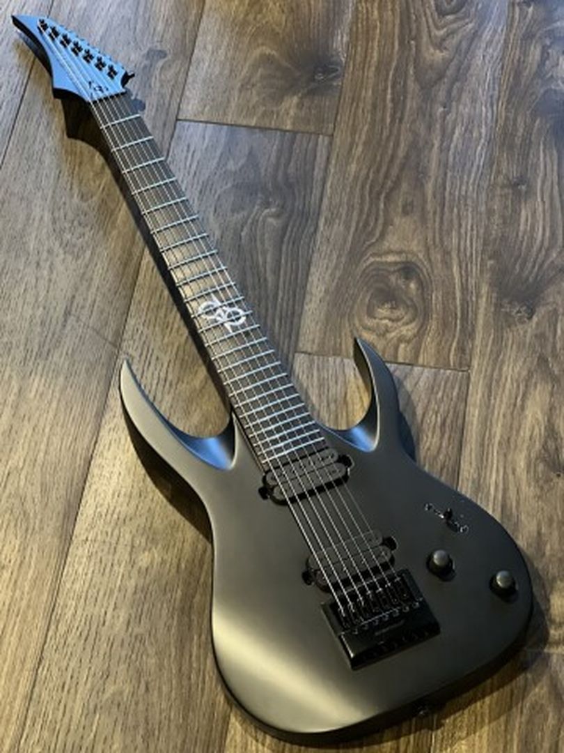 Solar A1.7C in Carbon Black Matte – nafiriguitar.com