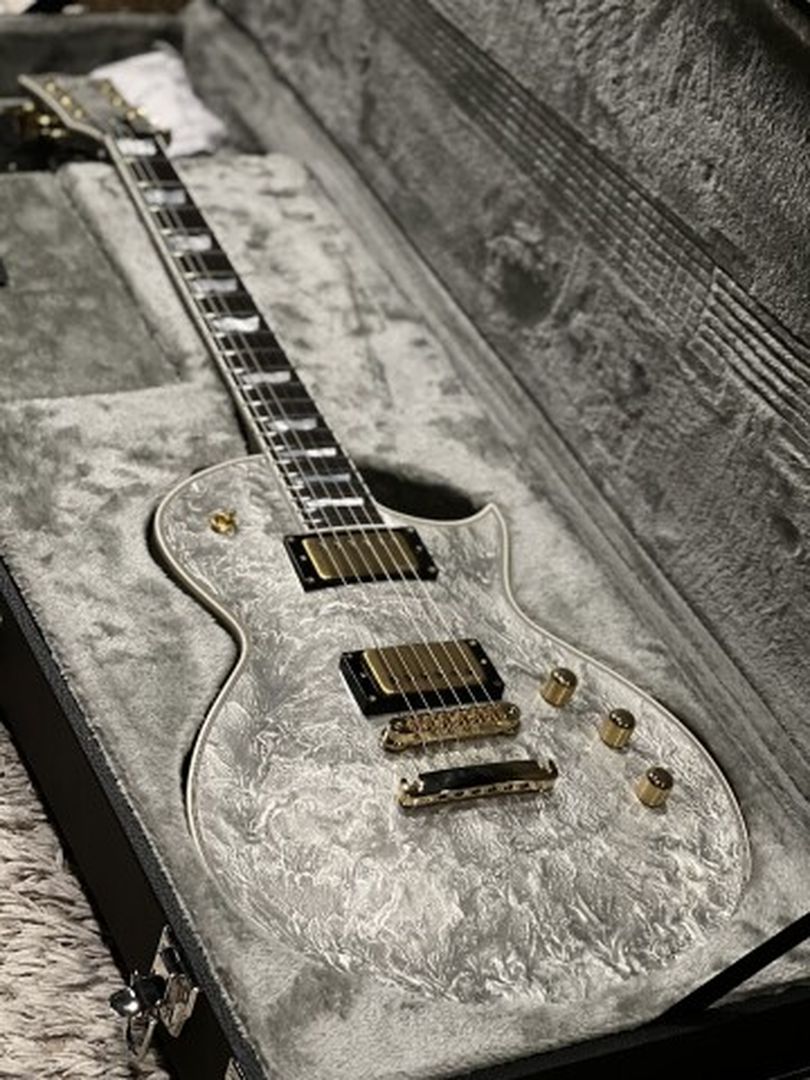 ESP Original Eclipse CTM DB in Liquid Metal Silver – nafiriguitar.com